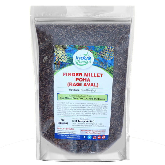 Finger Millet Poha / Ragi Aval 200 gms – indusfoods.us
