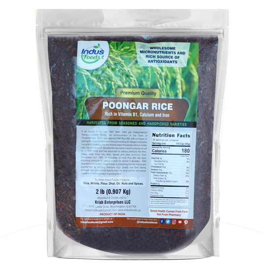 Poongar Rice 2 lbs – indusfoods.us